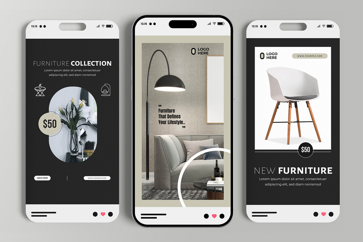 Modern Furniture Social Media Story