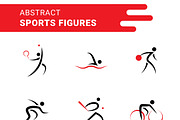 Abstract Sports Shapes | Outline Icons ~ Creative Market