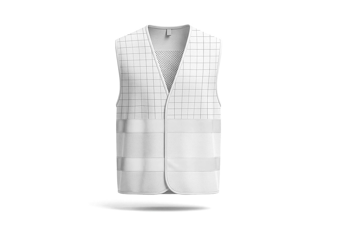 Safety Vest Mockup, an Apparel Mockup by Nathatype