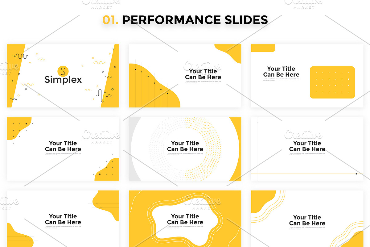 The Simplex. Animated Template, a Presentation Template by Andrew Kras ...