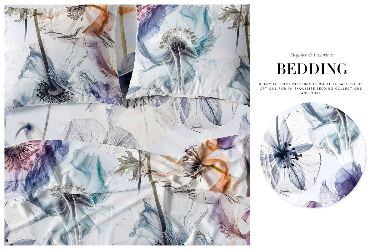 Fluorescencia, Elegant Luxury Prints, a Pattern Graphic by Pink Linen
