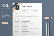 Resume Lisa, a Resume Template by Astut