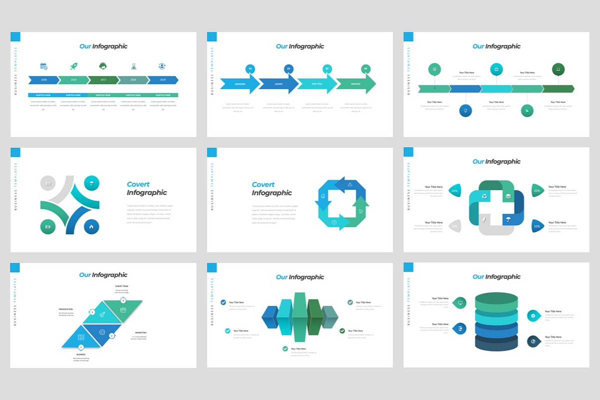 Covert Powerpoint Template, a Presentation Template by Siwox Studios