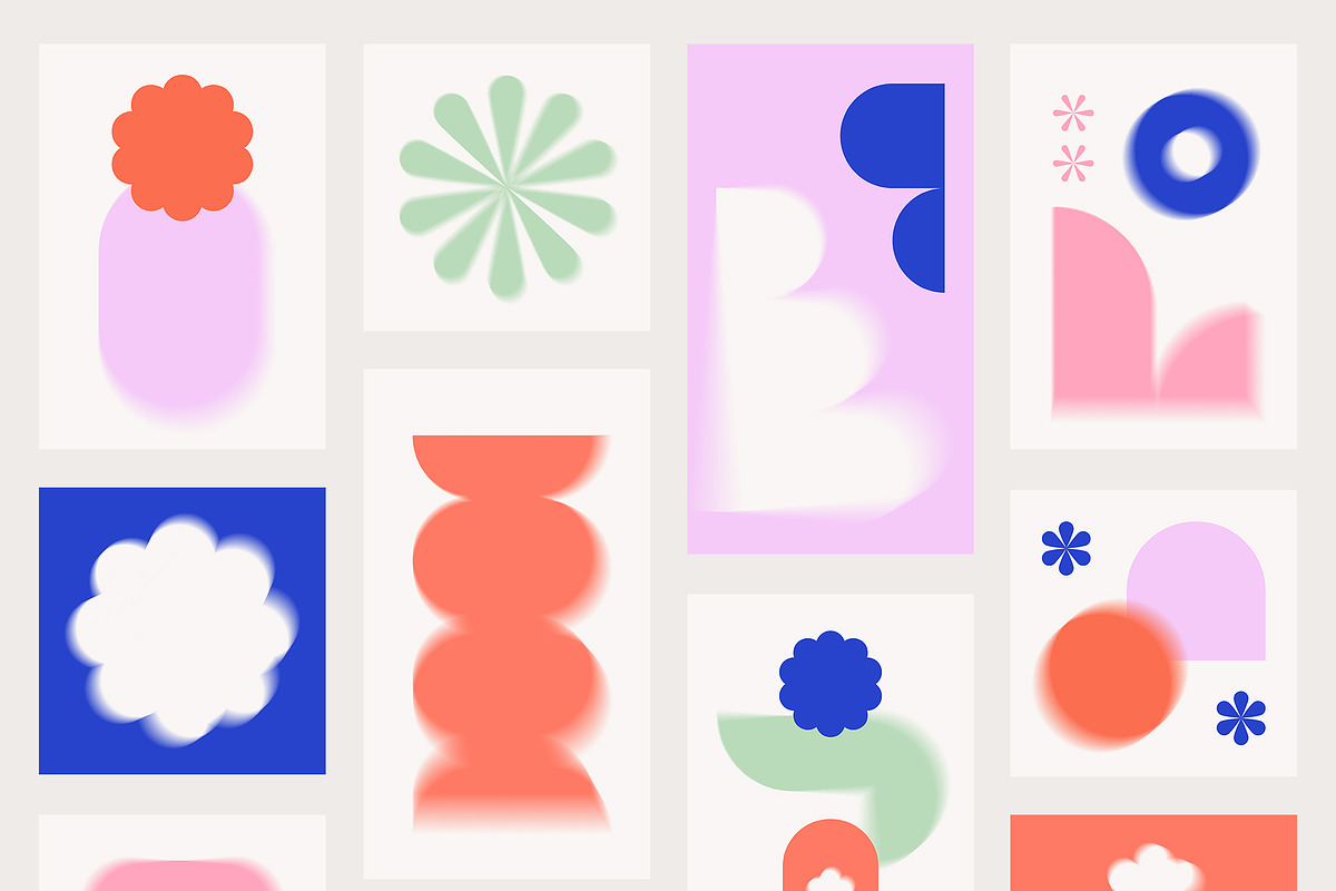 Modern Geometry Prints & Patterns | Creative Market