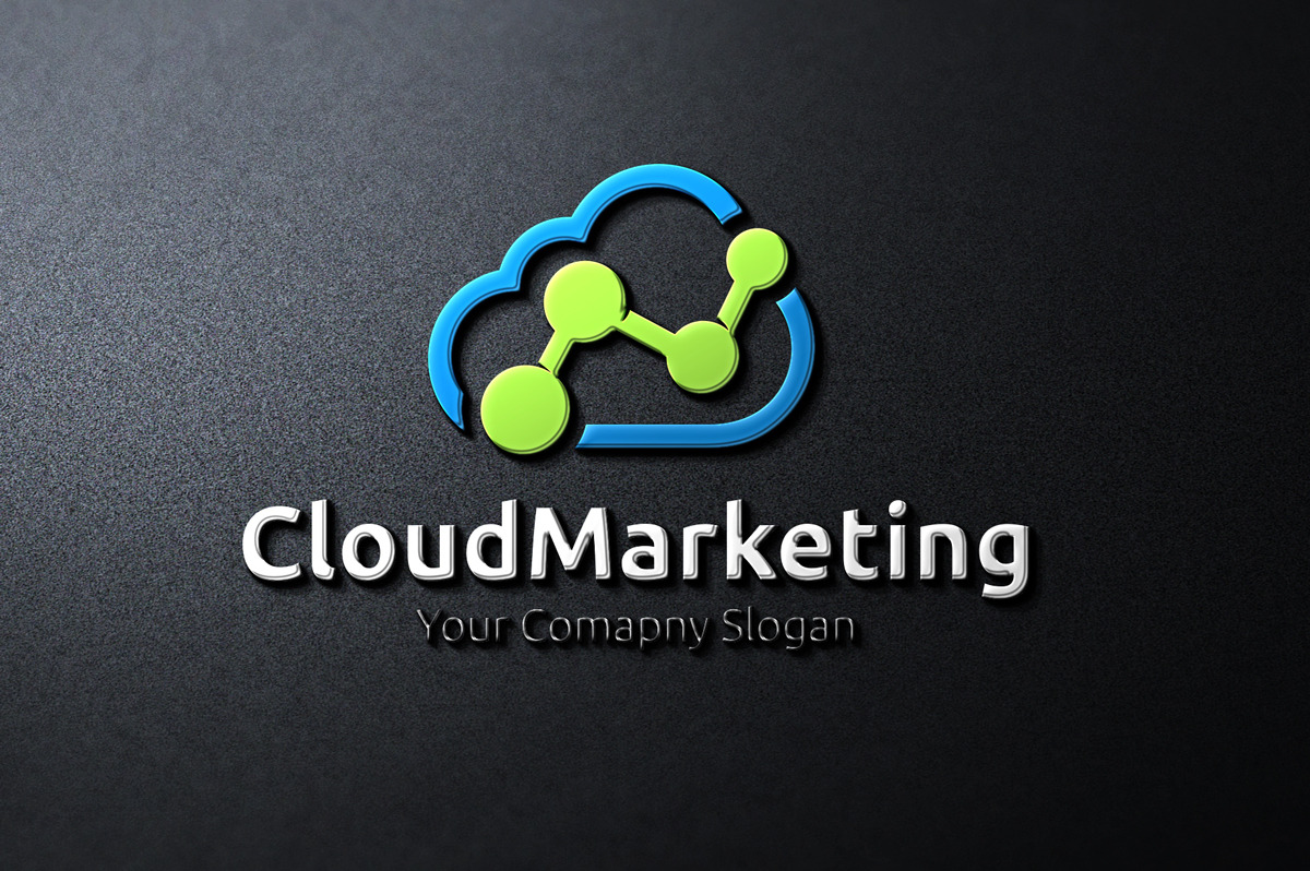 Cloud Marketing II, a Branding & Logo Template by Vectorwins Premium Shop