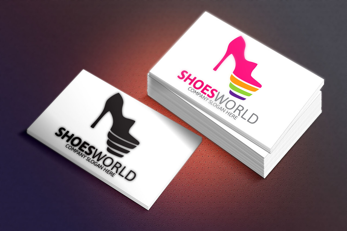 Shoes World Logo, a Branding & Logo Template by Josuf Media