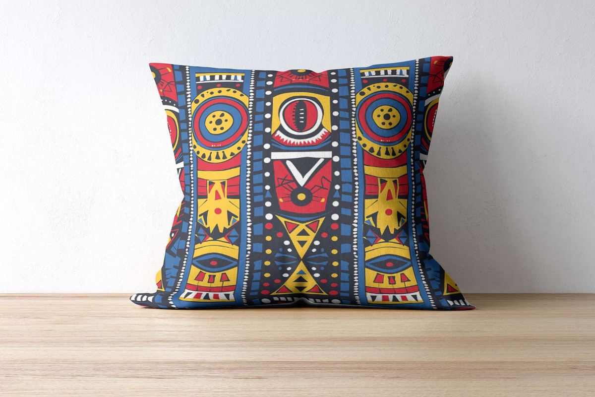 15 Maasai Beadwork Seamless Pattern, a Pattern Graphic by Inknfolly