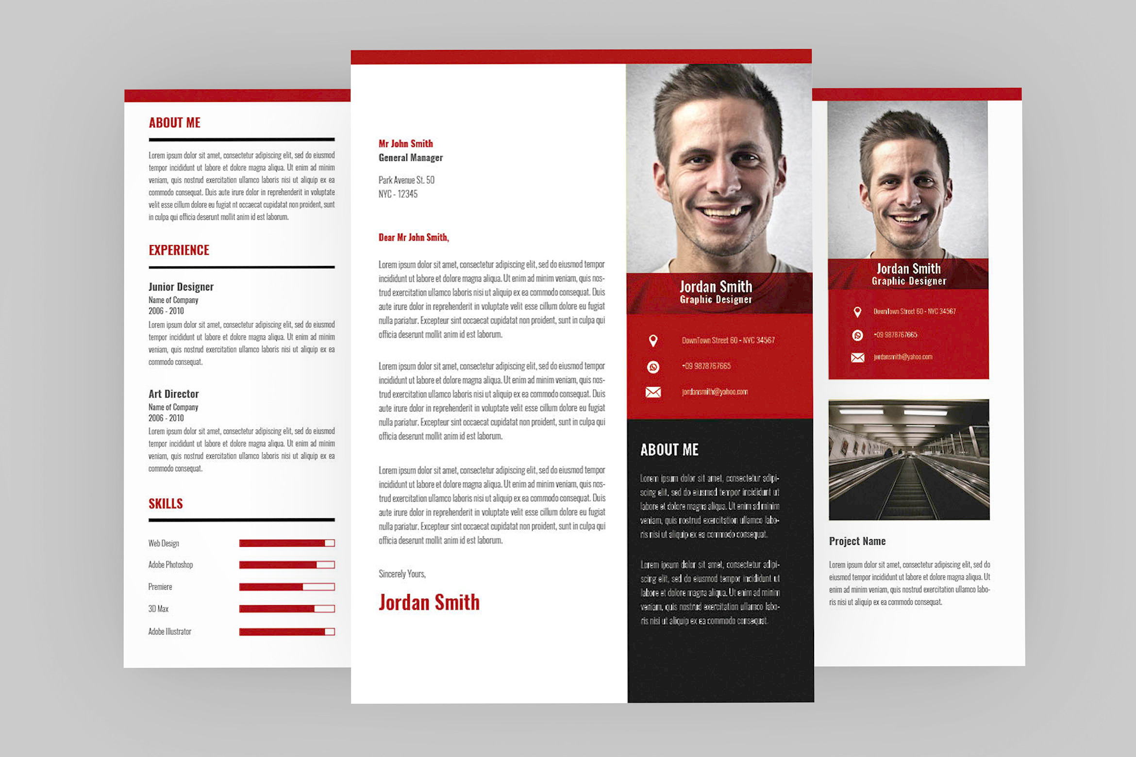 Detailed Resume Designer, a Resume Template by AQR Studio