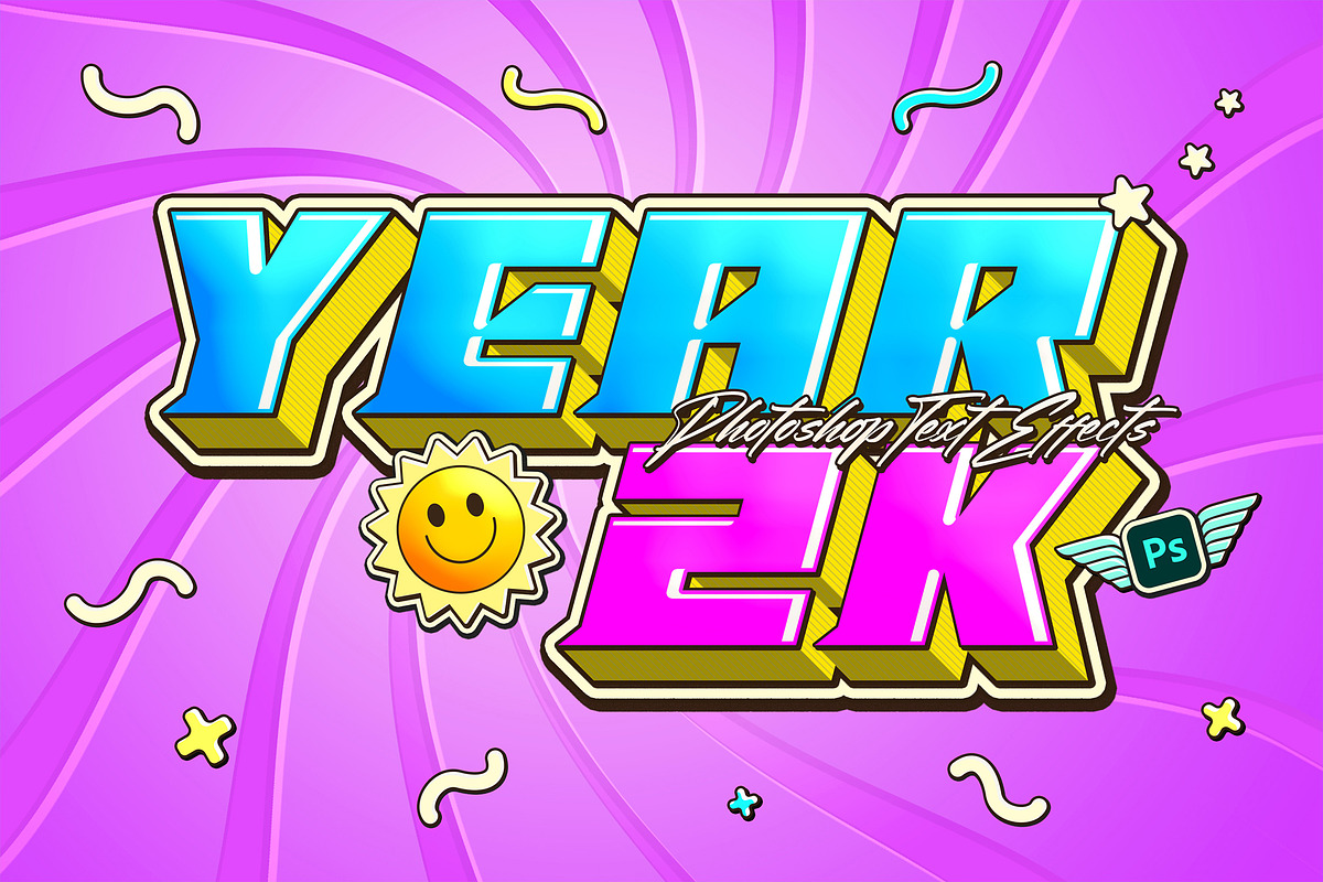 Y2K Design Bundle, a Design Template by Andrew Skoch Design