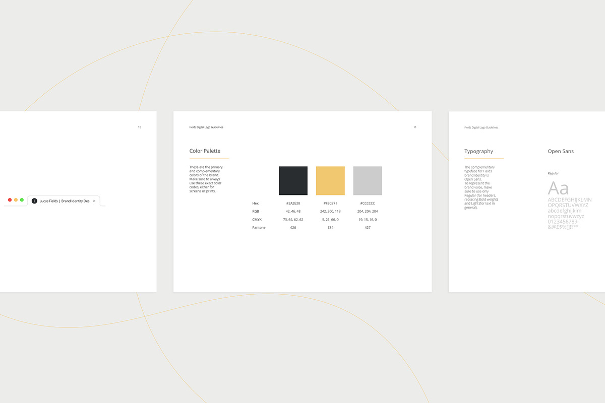 Digital Brand Guidelines, a Brochure Template by Underelevated ...