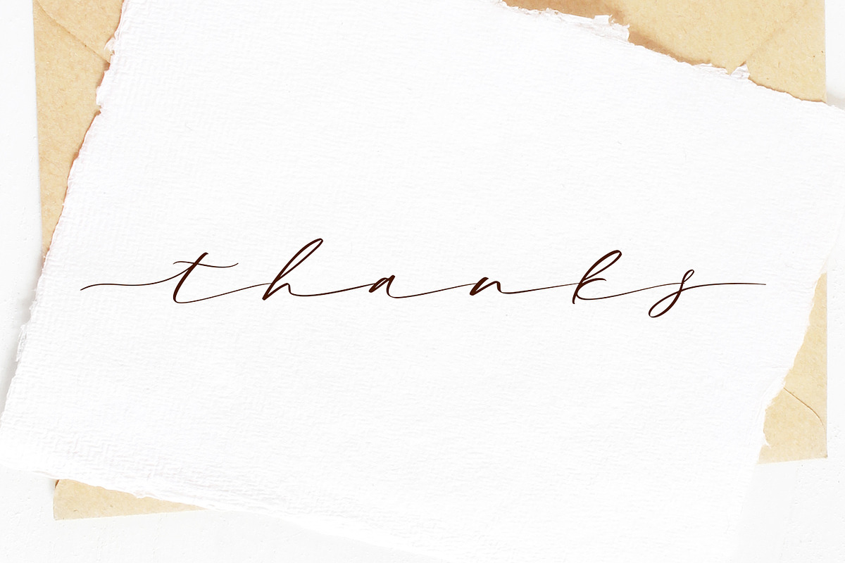 Gladis - Modern Calligraphy, a Script Font by Motokiwo
