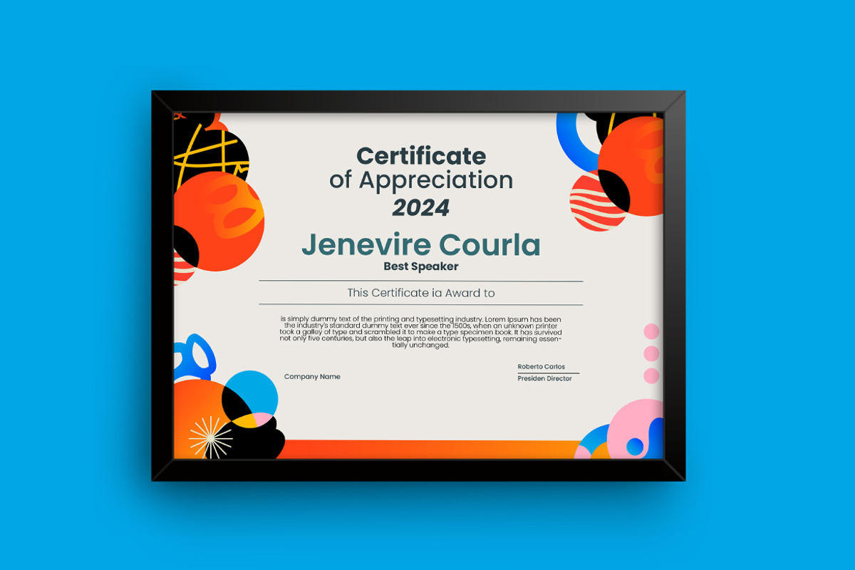 Bundle Certificate Design Template, a Print Template by MaikoHatta