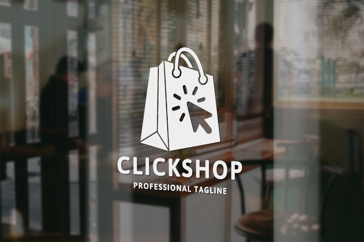 Click Shop Logo | Branding & Logo Templates ~ Creative Market