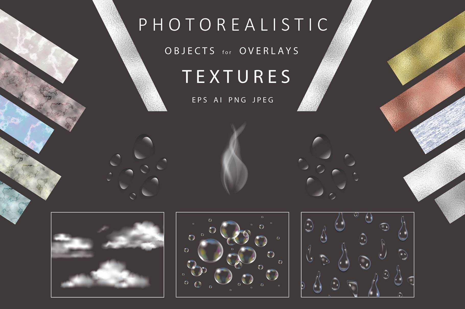 Photorealistic objects, textures., a Texture Graphic by Designwork