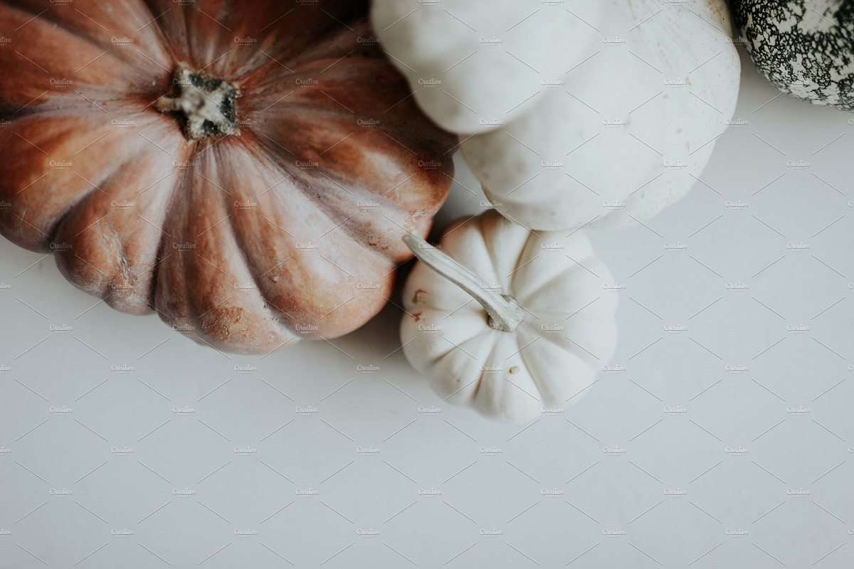 Fall Pumpkins | Stock Photo Bundle, a Magazine Template by ...