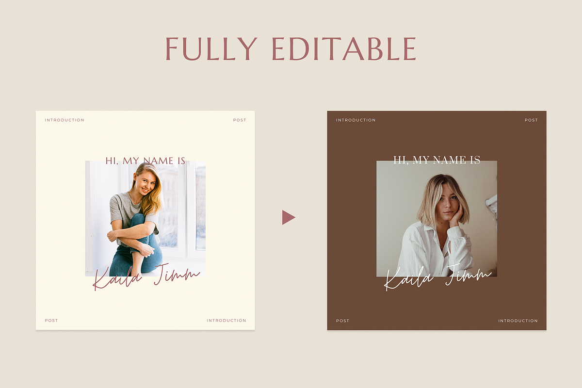 Introduction Instagram Templates, a Social Media Template by Ralony