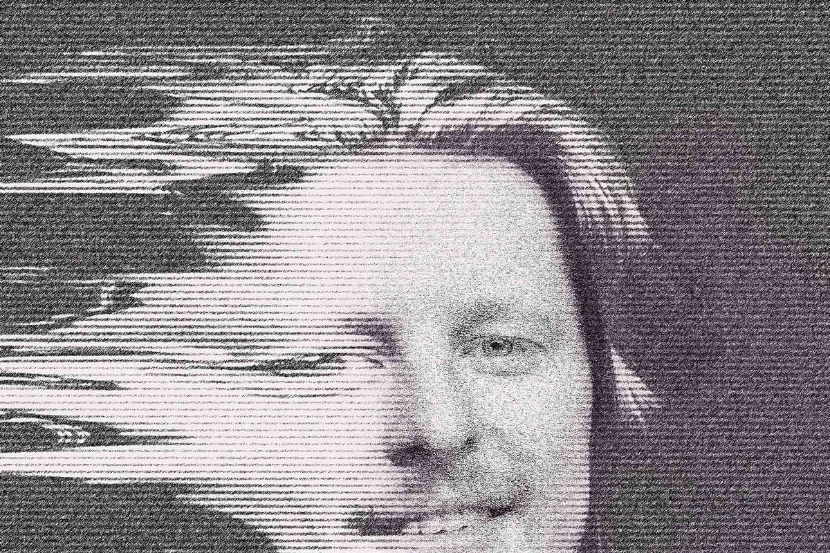 Smudge Photocopy Scan Photo Effect