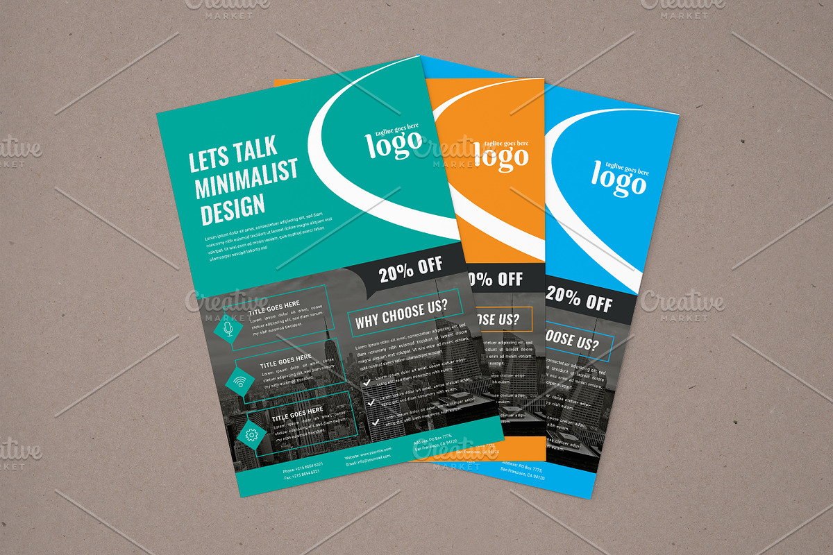 Flyer Template, a Flyer Template by Alice_s | Creative Market