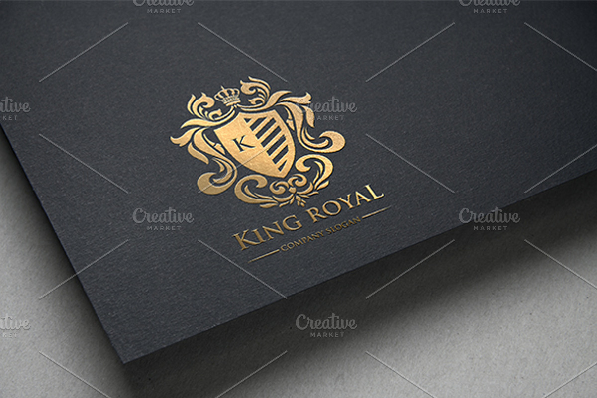 King Royal Logo, a Branding & Logo Template by Vectorwins Premium Shop