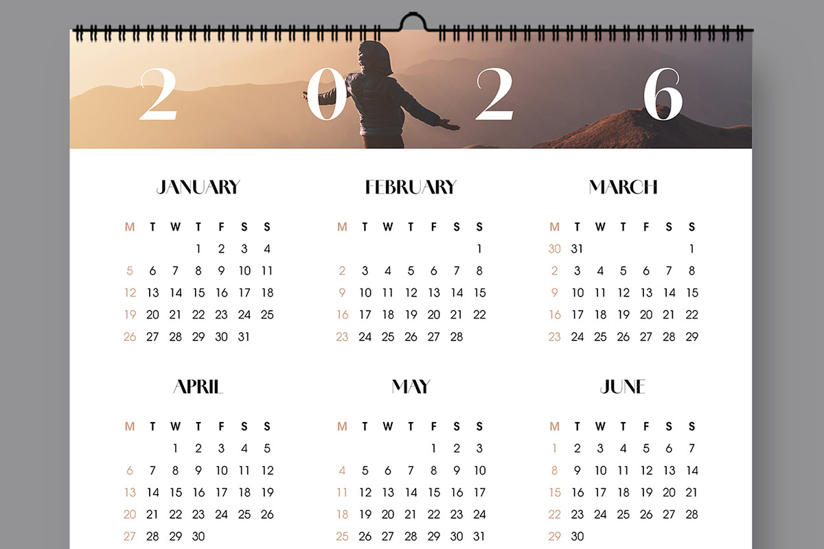 Calendar Set For 2026 To 2029 Years