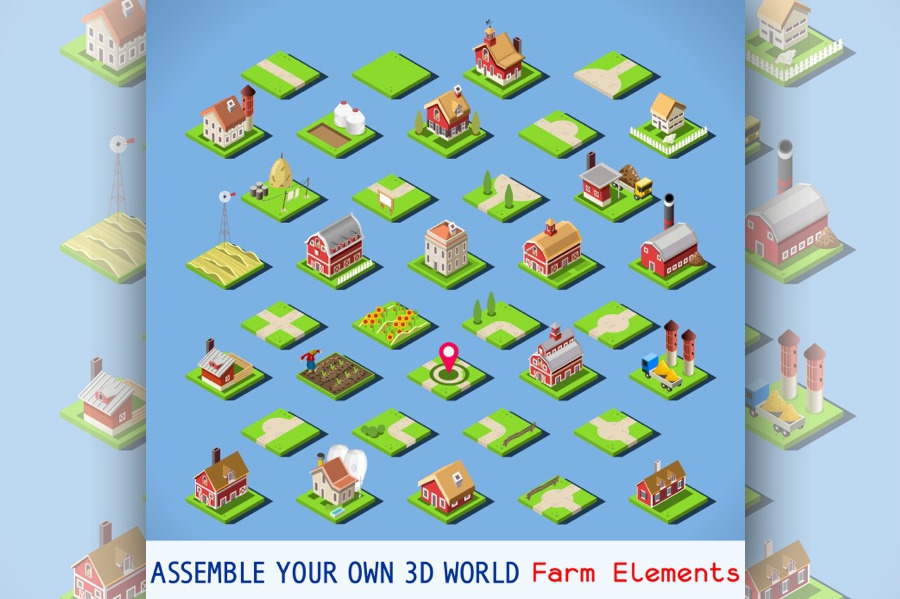 City Map Elements Complete Set | Illustrations ~ Creative Market