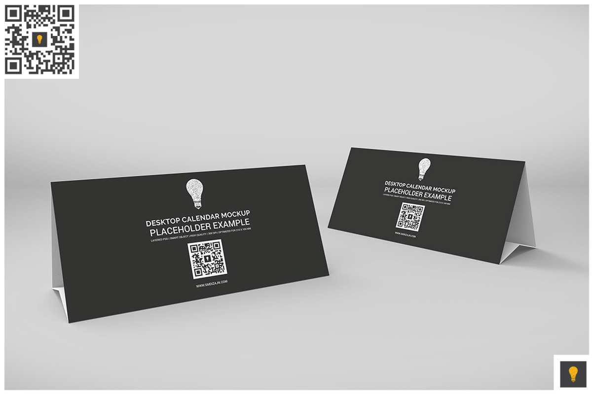 Desktop Calendar Mockup, a Mockup by Shocky Design Studio
