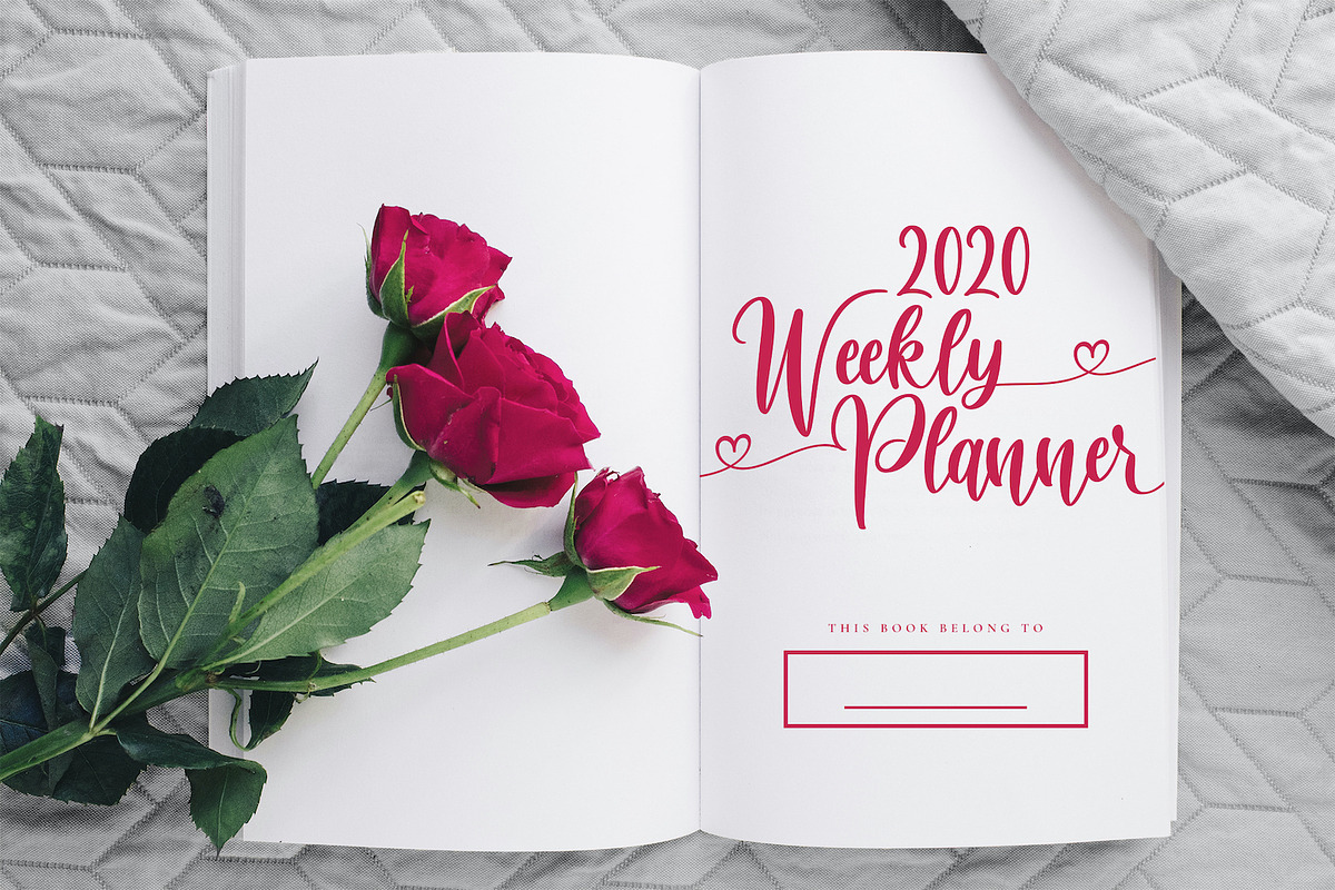 Virgi Ella - Lovely Calligraphy Font, a Script Font by StringLabs