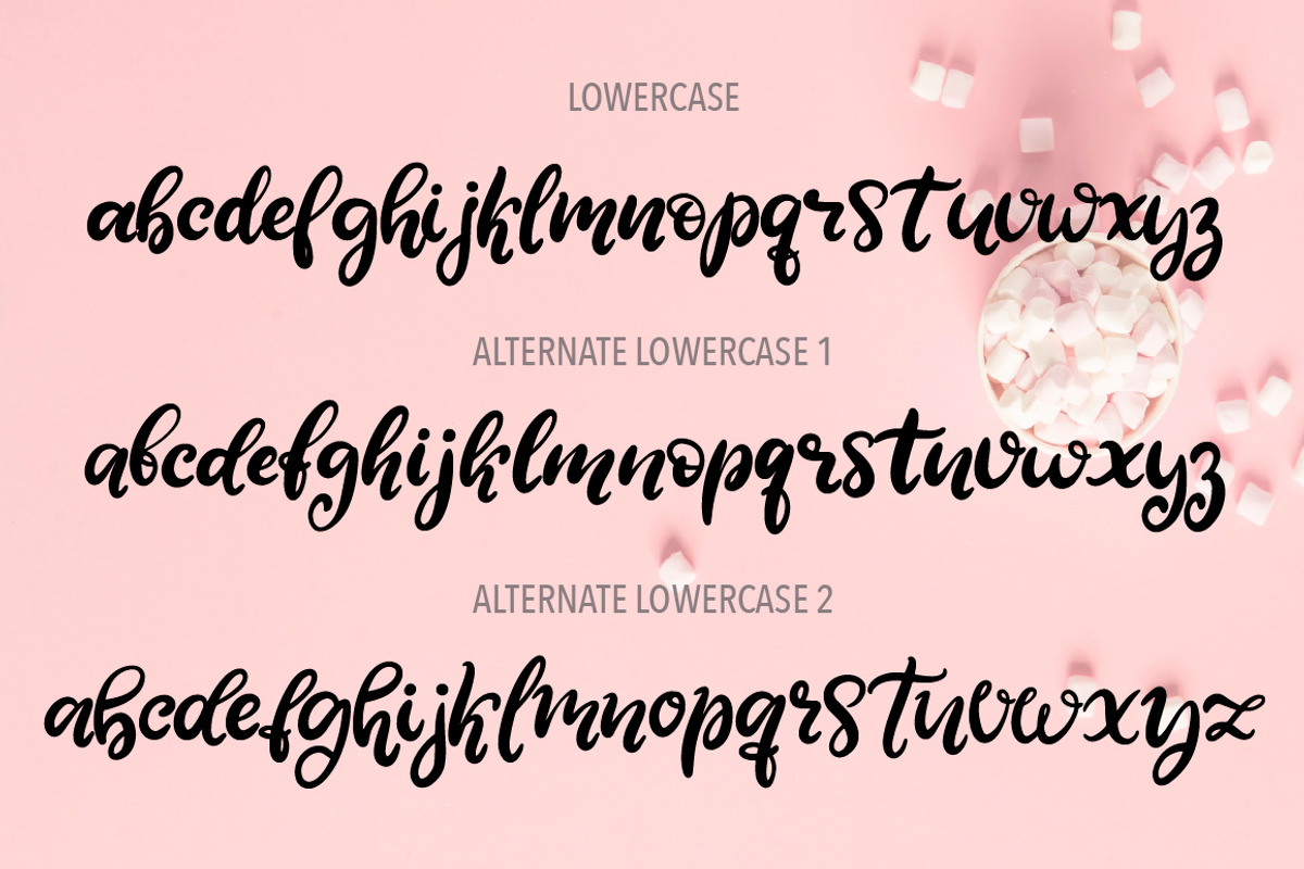 Handwritten script font Sweet Tooth, a Script Font by Almazova Dolzhenko