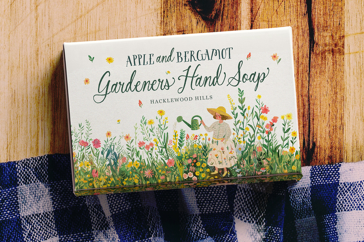 Secret Garden Font Duo Nicky Laatz