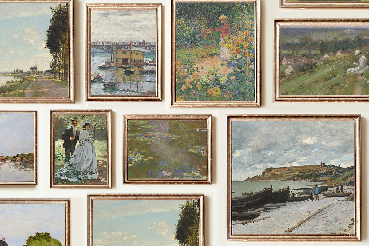 700+ Claude Monet Ultimate Bundle, an Object Graphic by Lilithcollageart