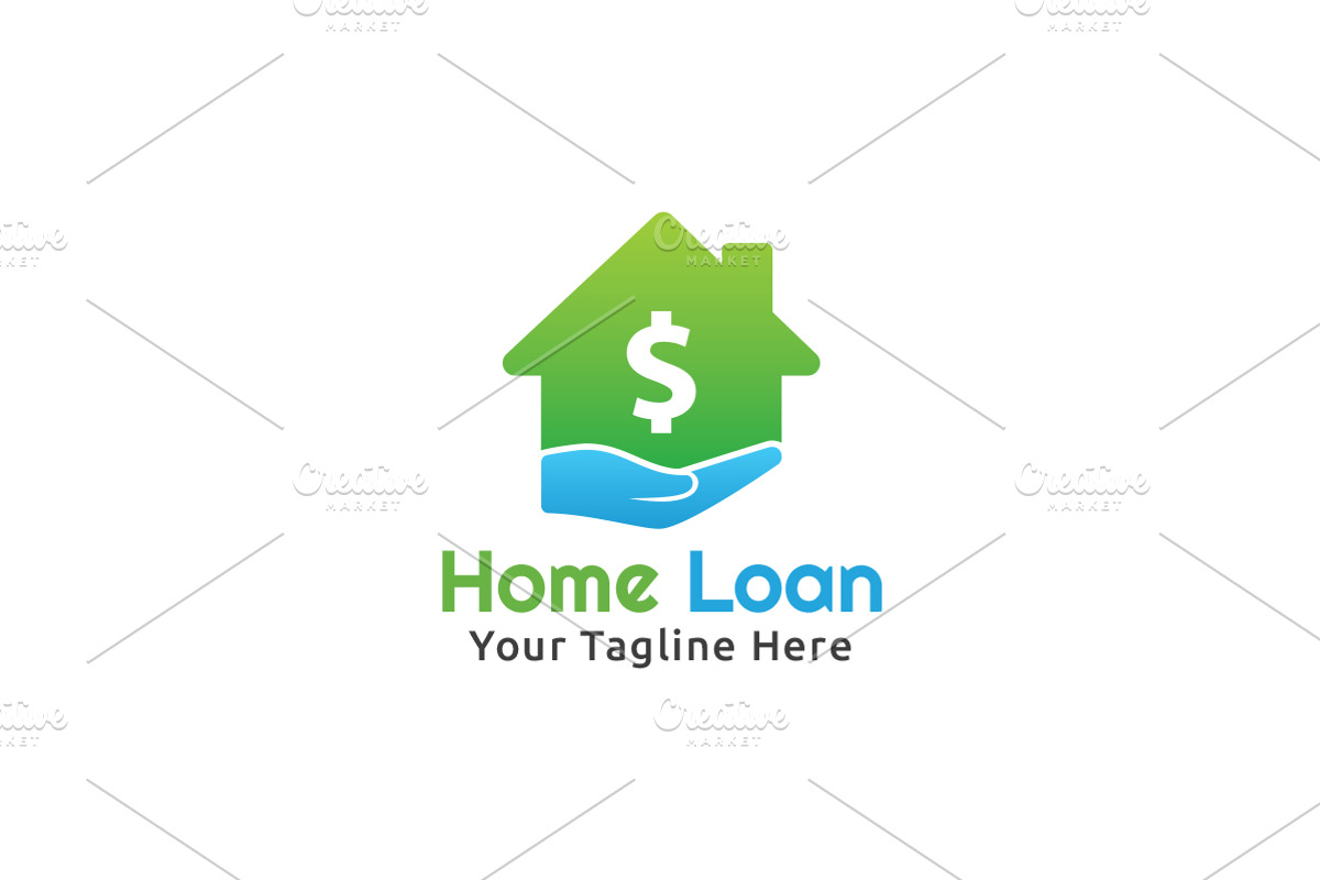 Home Loans Logo, a Branding & Logo Template by Martin-Jamez