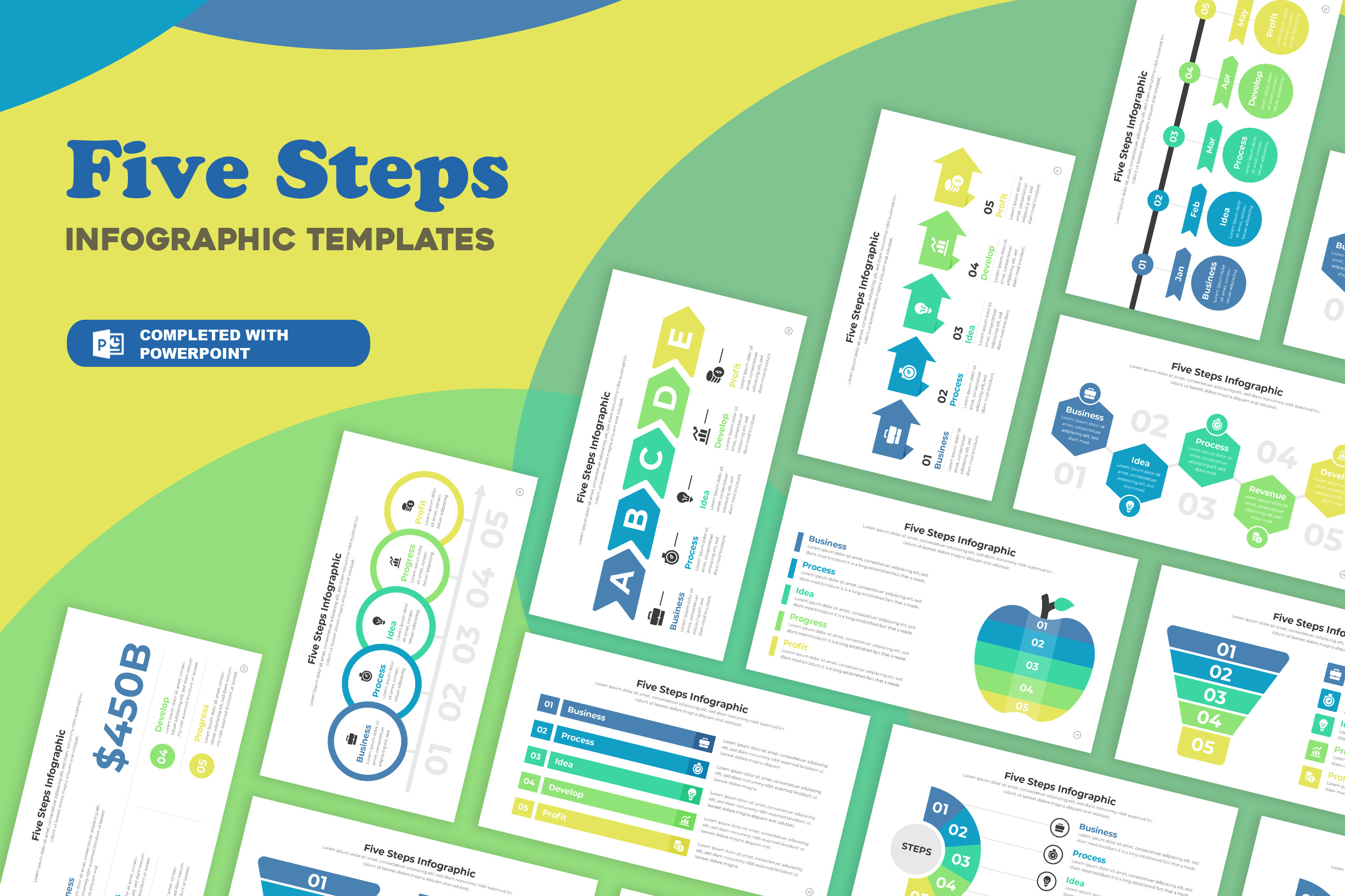 Five Steps Infographic