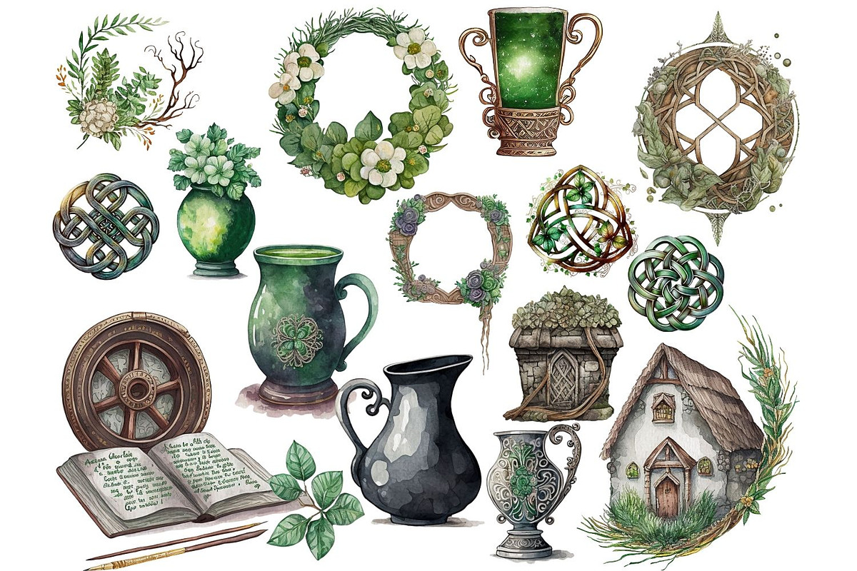 Celtic Journey Clipart Collection, a Graphic by JBArt Clipart | Creative Market