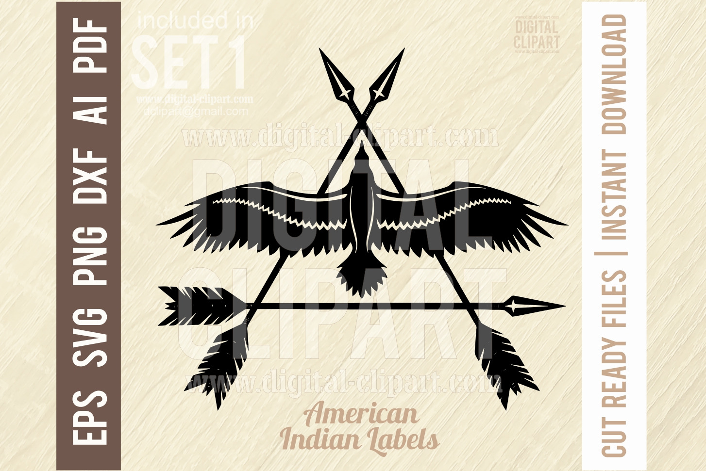 Native American Sign SVG Vector File, an Illustration by Digital ...