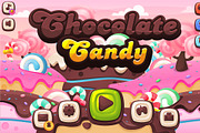 Chocolate Candy - Game GUI, a Templates & Theme by pzUH