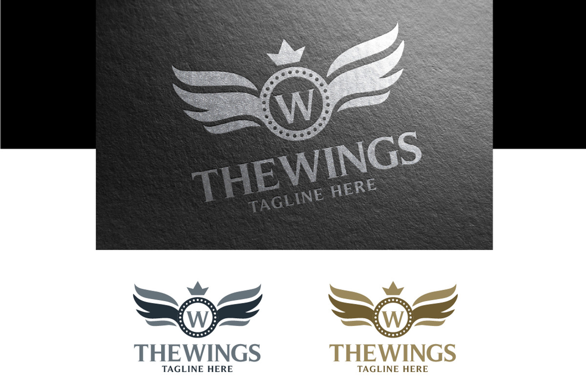The Wings, a Branding & Logo Template by emotions76