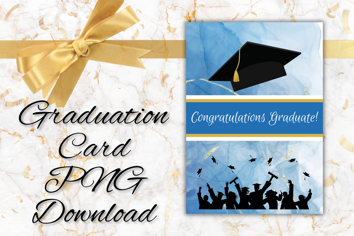 Graduation Greeting Card Printable, a Card Template by Pixels N Bows