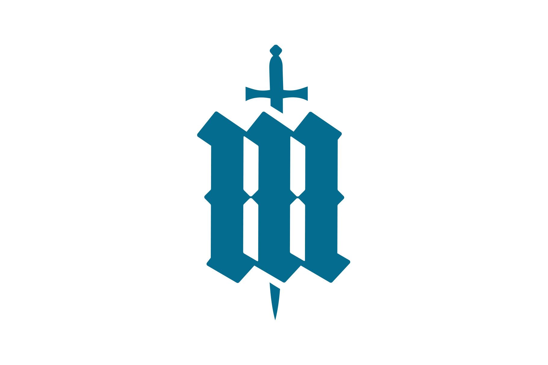 Gothic Letter M Logo, a Design Template by ThanhPureDesign