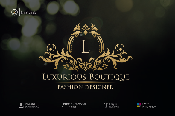 Luxurious Boutique Logo, a Branding & Logo Template by Bintank Studio