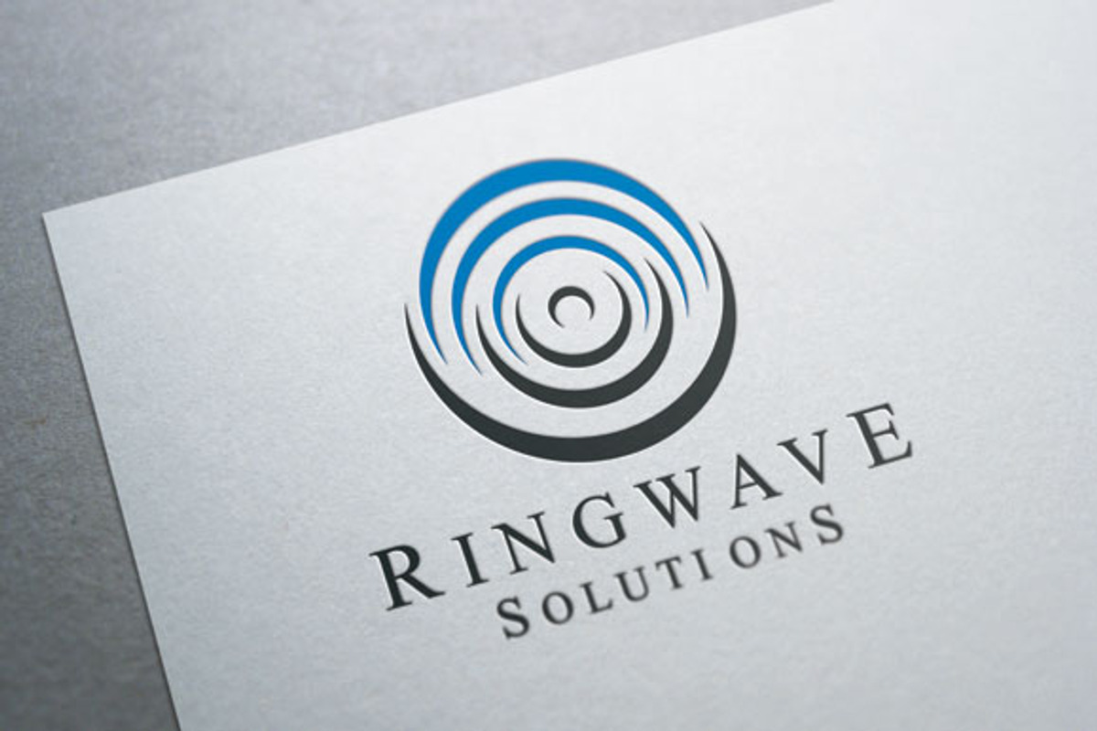 Ring Wave Logo, a Branding & Logo Template by Heavtryq Design