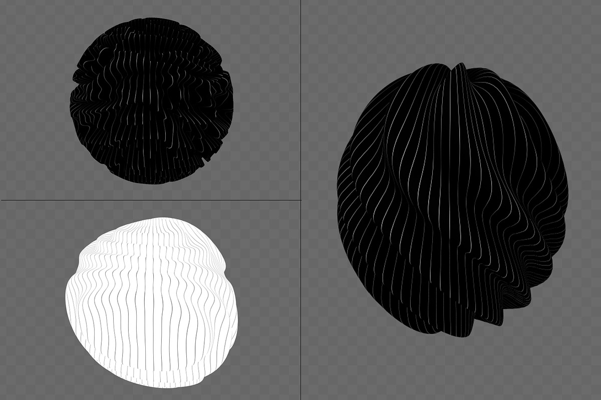 390+ Lines & Dots 3D Shapes, an Object Graphic by assetpro.design