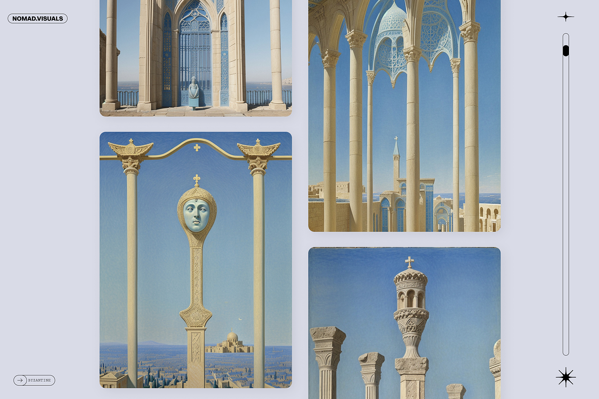 Byzantine Empire Illustrations, a Decorative Illustration by Nomad Visuals