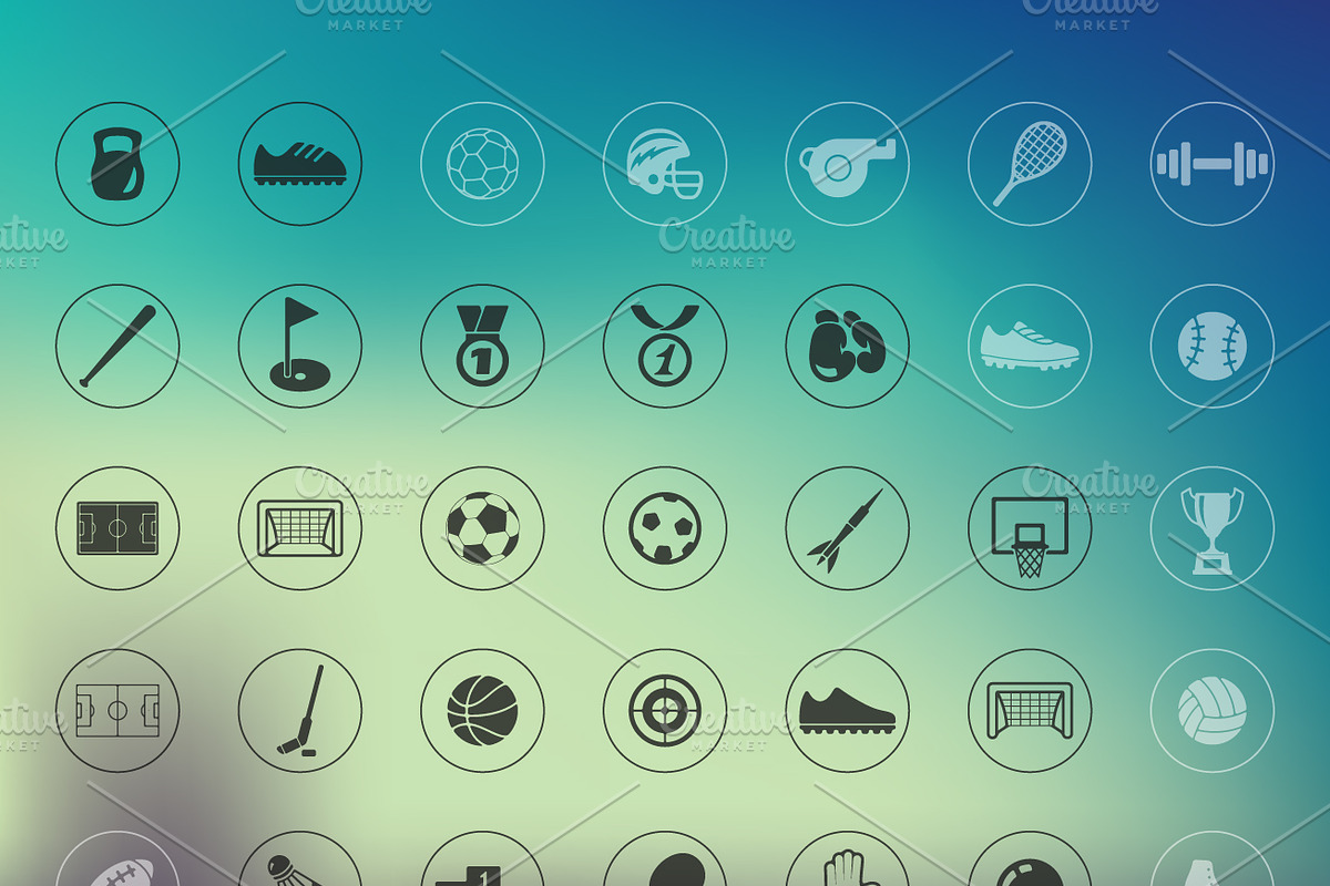 35 SPORT icons, an Icon by Palau
