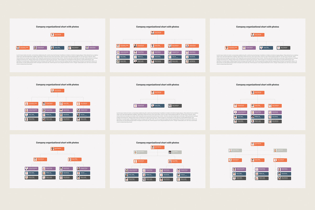 Organizational Chart for PowerPoint