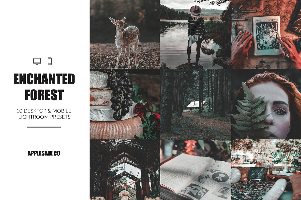 Enchanted Forest Lightroom Presets, a Plug-in Add-On by Applesaw.co ...