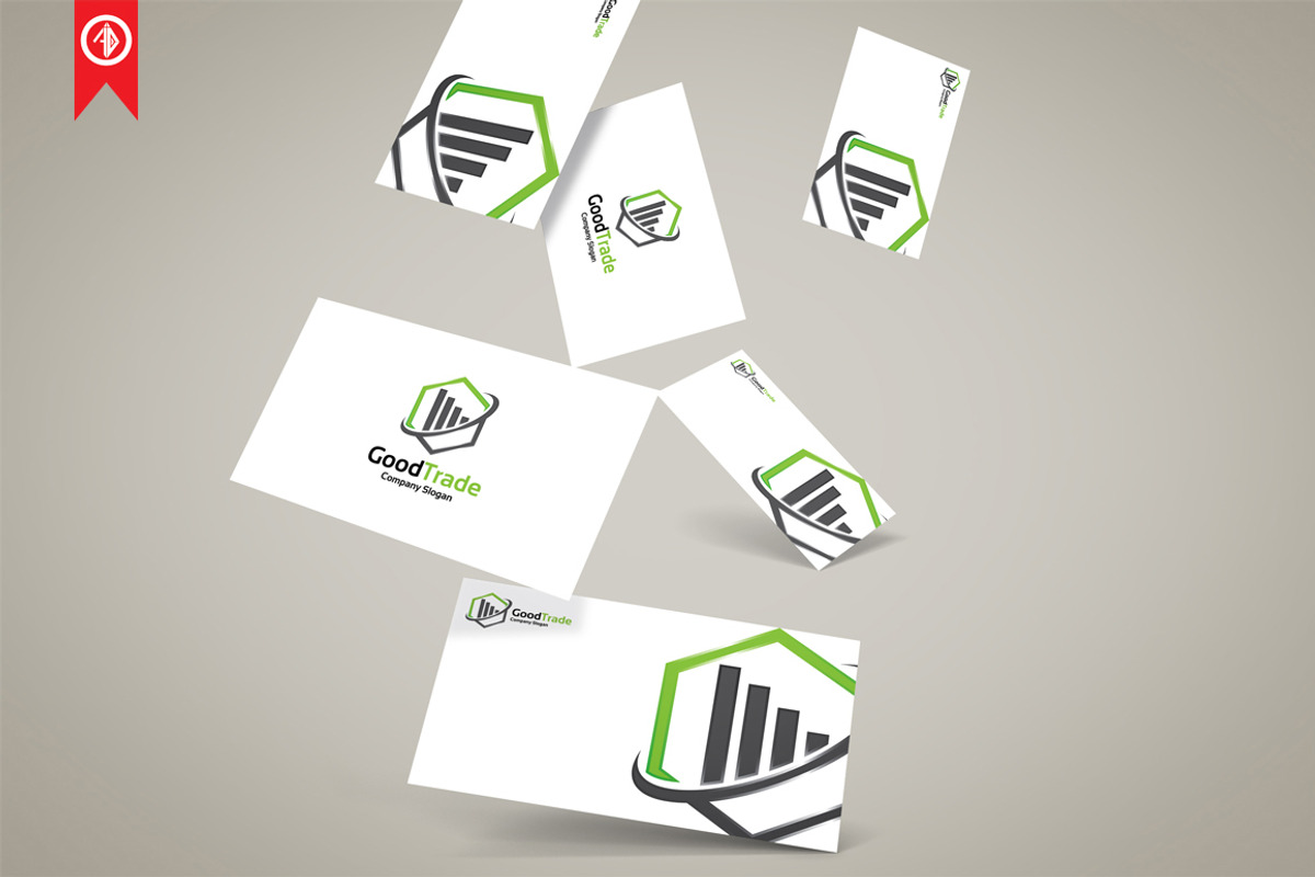 Good Trade / Chart - Logo Template, a Branding & Logo Template by Artha ...