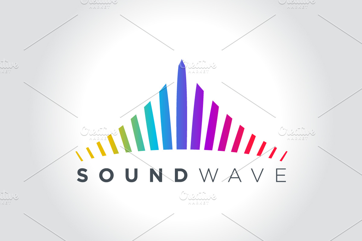Creative Sound Wave Symbol, a Branding & Logo Template by Toko Pak Sabar