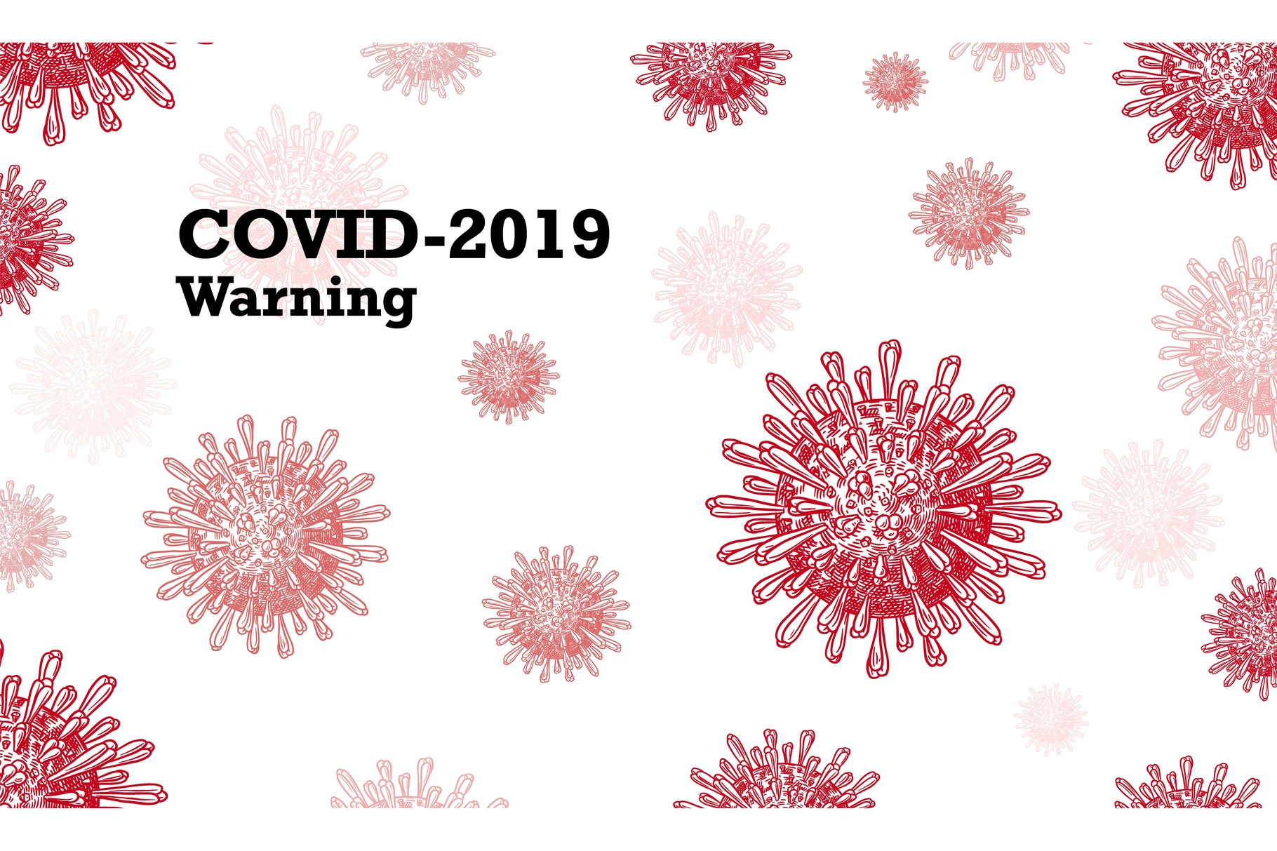 Coronavirus backgrounds or posters., an Object Graphic by Arthur Balitskiy