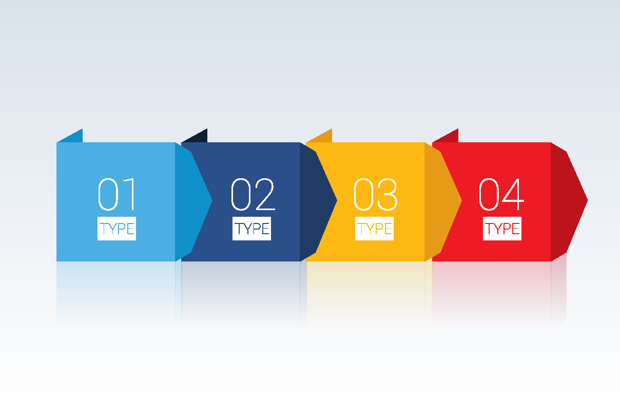 Four step chart, template, scheme., a Presentation Template by kaskadesign