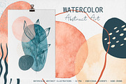 Watercolor & Procreate Abstract Art, a Texture Illustration by ...